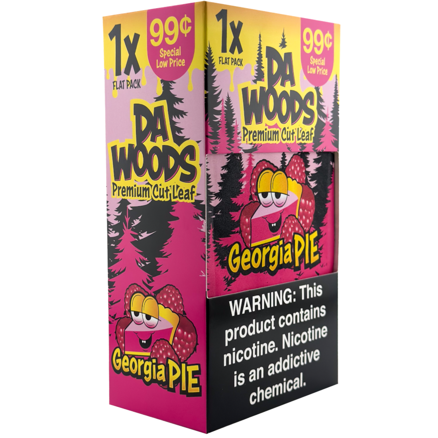 Da Woods Loose Leaf – Georgia Pie | Natural Pre-Cut Tobacco Wrap