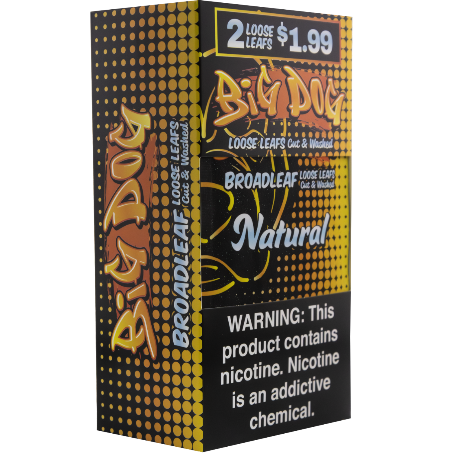 Natural – 2X Pre-Cut Leaf Wraps